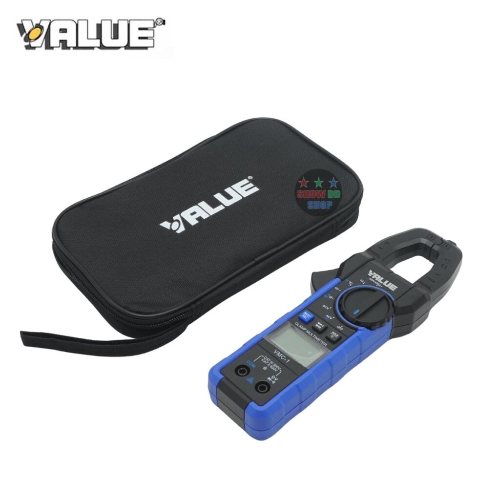 VALUE VMC-1 แคลมป์มิเตอร์ วัดไฟ วัดโอม วัดtemp วัดคาปา - เครื่องมือช่าง ...